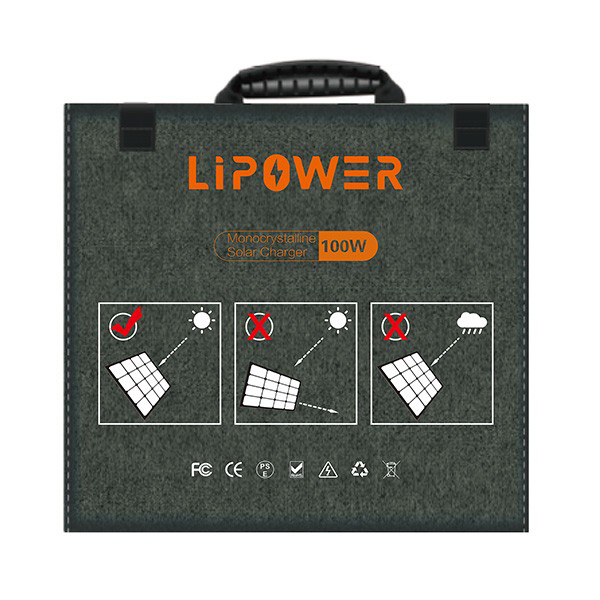 LP100-100W Solar Panel - Energy storage system manufacturers | Lipower