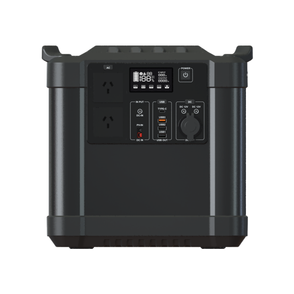 2000W Solar Generator 1400wh Portable Power Station - G1600L