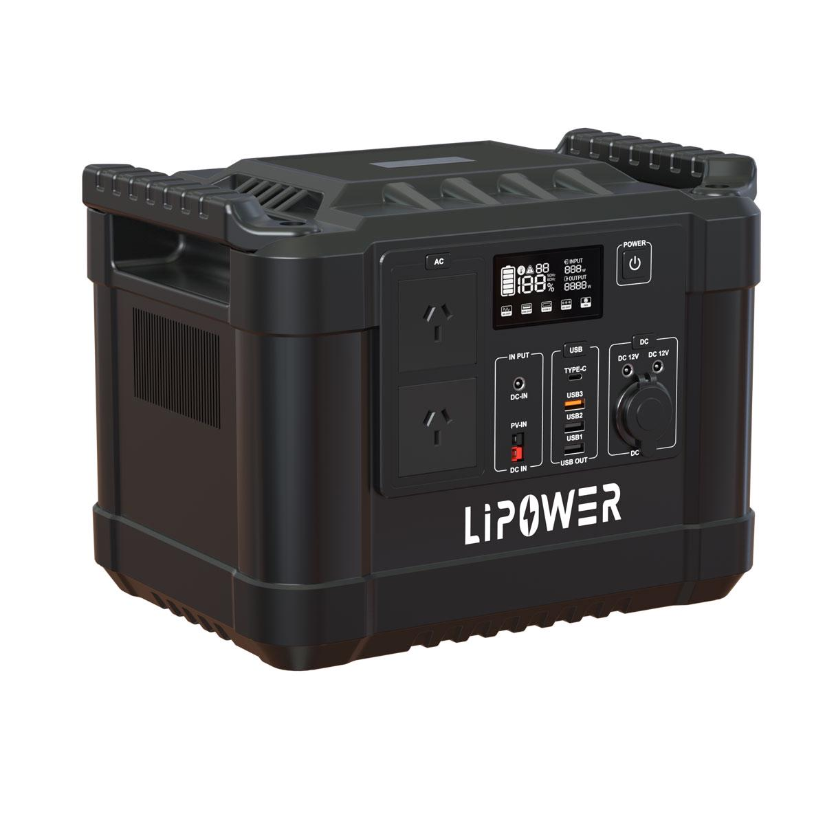 Power Unleashed: Lipower's 1000W Portable Power Station for Wholesale ...