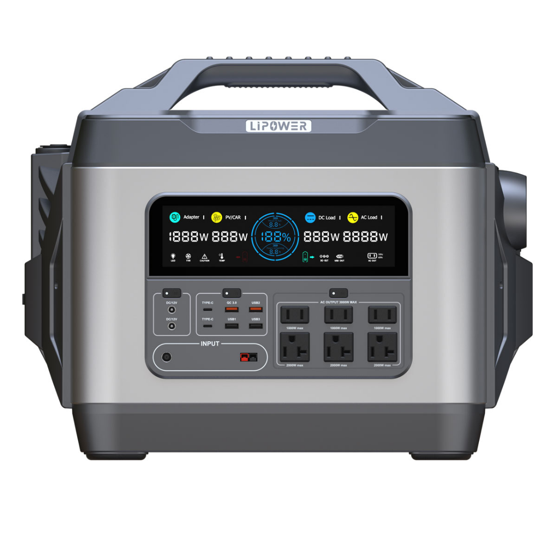 3000 Watt Solar Generator: Maximize Solar Power with Lipower - Energy ...