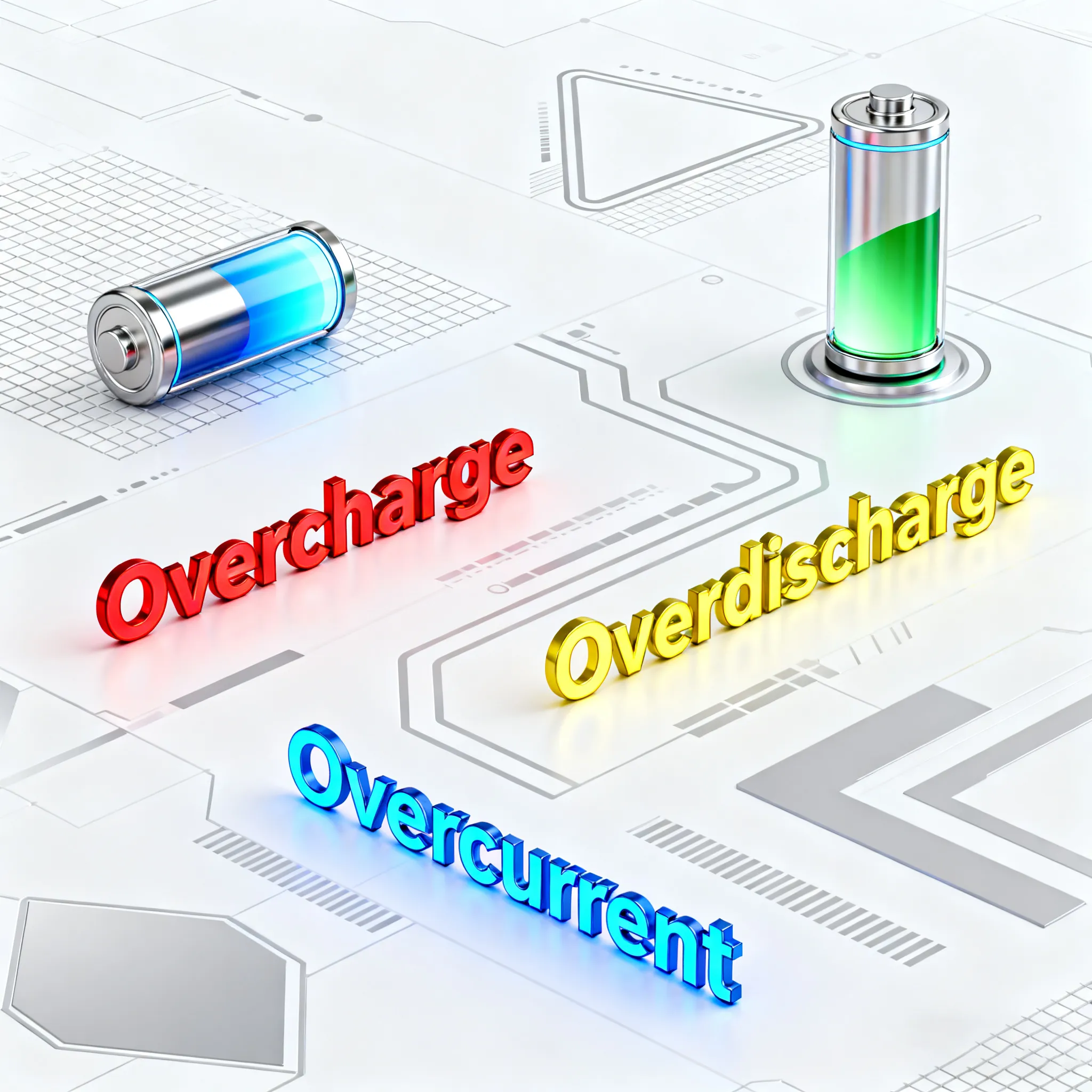 การป้องกันการชาร์จเกิน การคายประจุเกิน และการลัดวงจรเพื่อความปลอดภัยของ ...