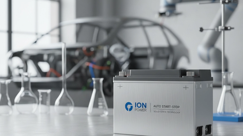 Solid State Start-Stop Batteries for Cold Weather and Power Backup