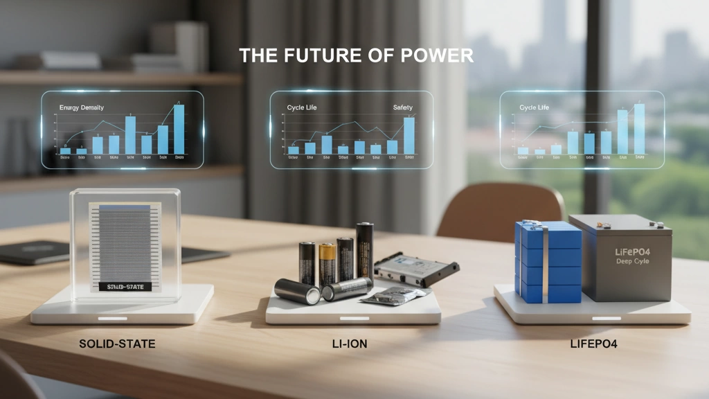 Differences Between Solid-State vs Li-Ion vs LiFePO4 Batteries Explained