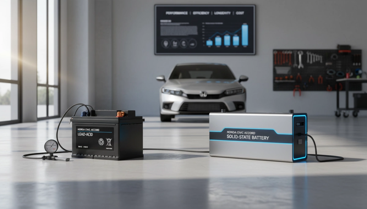 Honda Civic & Accord Start-Stop Battery: AGM vs Solid-State 2026