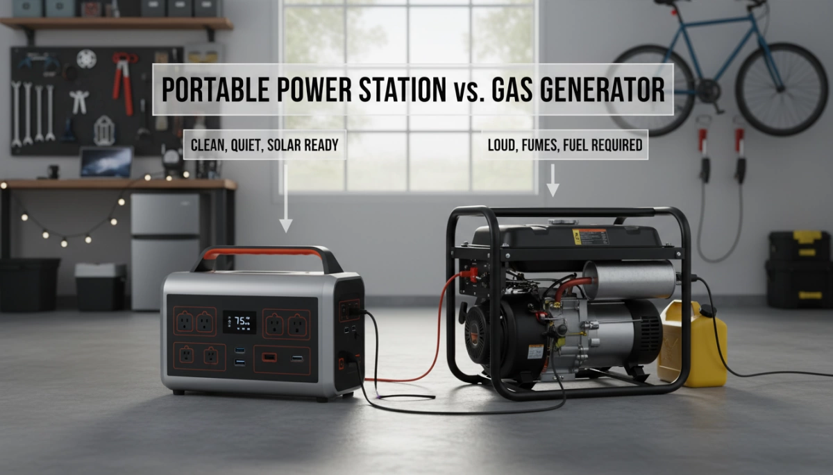 Purpose of a Portable Power Station Explained Clean Quiet Backup Power