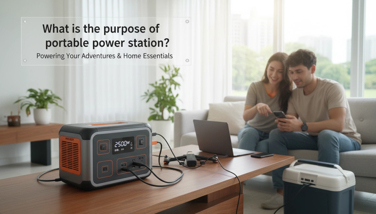 Purpose of a Portable Power Station Explained Clean Quiet Backup Power