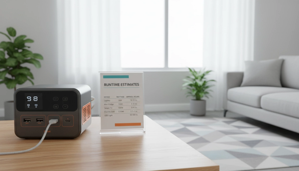 How Long Will a Portable Power Station Run Guide